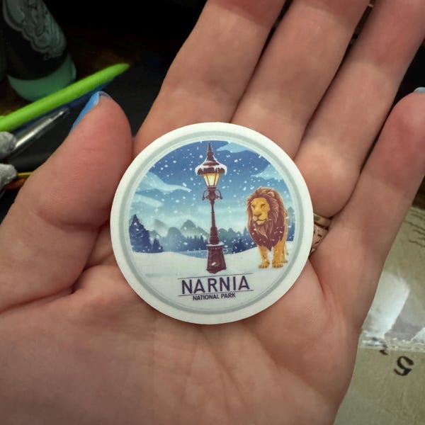 Narnia National Park Sticker Waterproof Vinyl Sticker Narnia Sticker ...