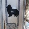 Shetland Sheepdog - Wall Clock Silhouette - Etsy