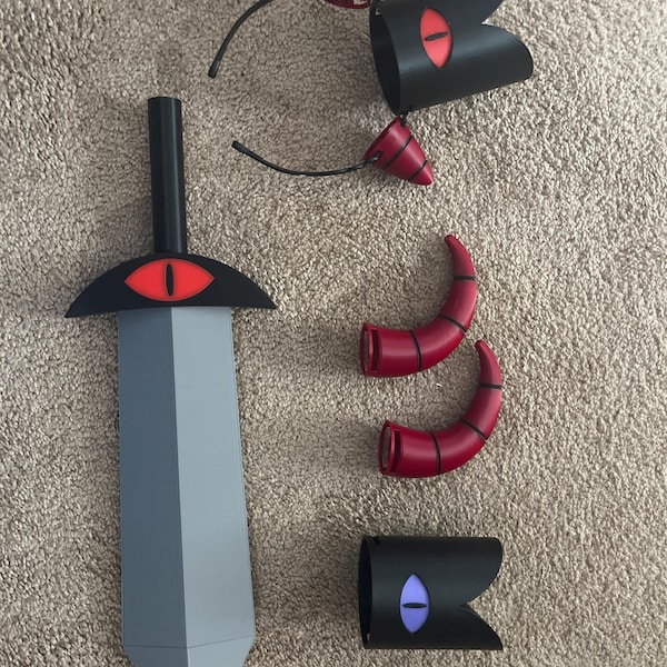Cult of the Lamb Cosplay Crown and Horns (headband Not Included) - Etsy
