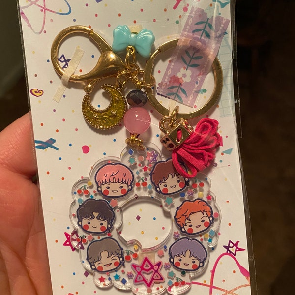 ASTRO Keychain / Key Ring / Astro Charm / Kpop Key Chain / Astro Kpop ...