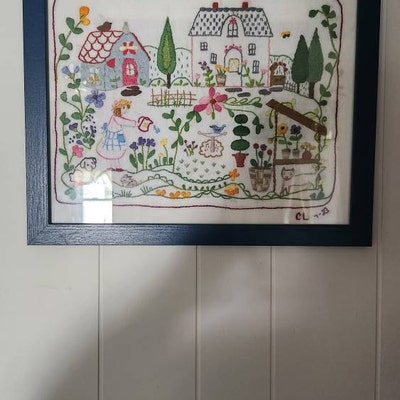 Barney Park Stitching Sampler - Etsy