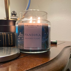 PANDORA BANSHEE FLIGHT 18oz Triple Wick Tumbler Jar Disney Inspired ...