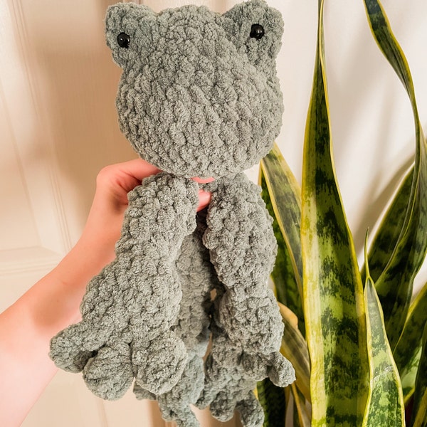 BABY Hoppit the Frog - PATTERN - Crochet Frog Snuggler Pattern - Etsy