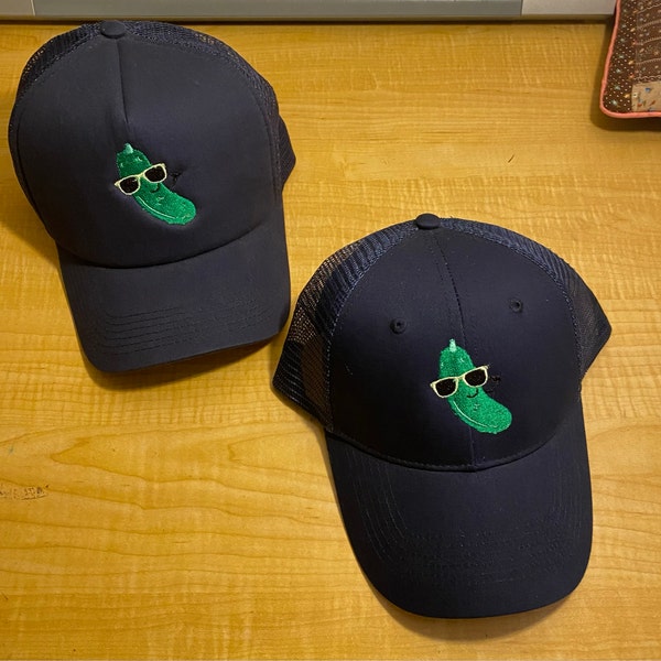 Cool Pickle - Machine Embroidery Design, Cucumber Embroidery Pattern ...