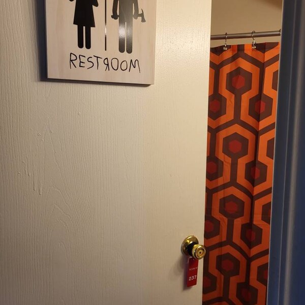 Creature and Kay Restroom Sign. Creature Sign. Bathroom Sign. Restroom ...