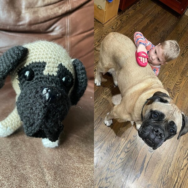 Boxer Crochet Pattern, Crochet Boxer, Boxer, Crochet Pattern, Amigurumi ...