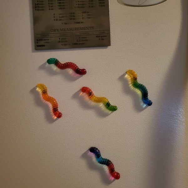 Sting Ray Magnet Set, Quirky Magents, Refrigerator Magnets, Funky ...