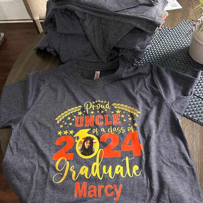Graduation Family Shirt, Proud Family of Graduate Shirt, Matching ...