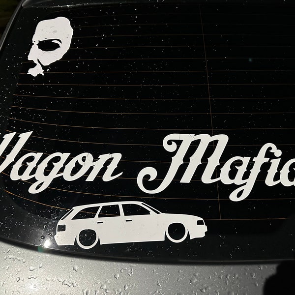 2x Lowered Car Silhouette Decal Stickers for Classic VW Beetle ...