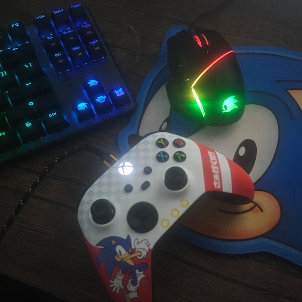 Sonic the Hedgehog Characters Backlit Keycap Pack | Mechanical Keyboard ...