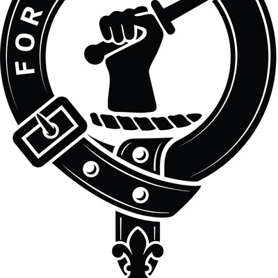 Macrae Crest Badge SVG, Scottish Clan Svg, Family Crest Svg. Coat of ...