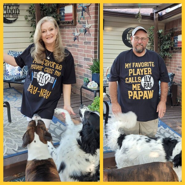 Volleyball Nana/ Nana Volleyball Shirt/ My Favorite Player Calls Me ...