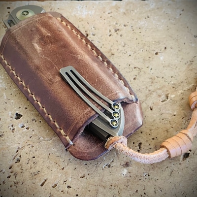 Leather Knife Lanyard for Victorinox Knife Leather Keychain - Etsy