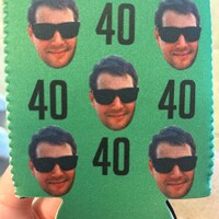 Custom Face Stickers, Personalized Stickers, Custom Party Favors, 30th ...