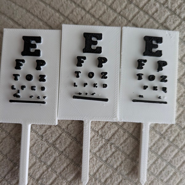 Optometry Cupcake Toppers, Optometry Gift, Optometrist, Eye Doctor ...