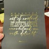 Custom Gold Foil Print, Your Own Words in Foil, Script Print, Real Foil ...