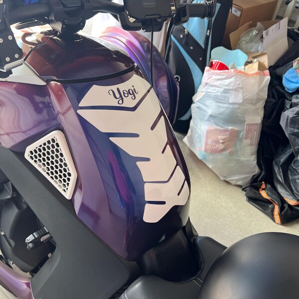 Hood Panel Decals Name Decals Ryker Motorcycle Custom Vinyl Decal ...