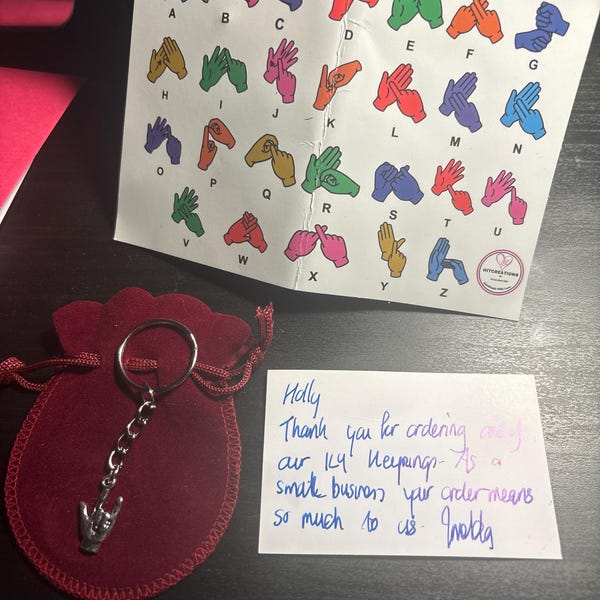 BSL Christmas Bauble, British Sign Language, BSL Decoration, Bsl ...