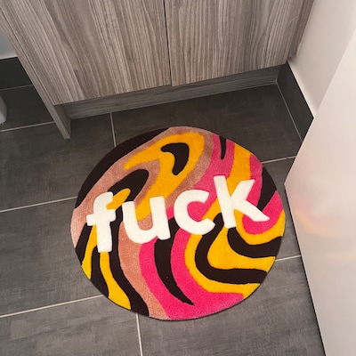 Custom Hand Tufted Rug / Funny Rug Soft and Aesthetic - Etsy