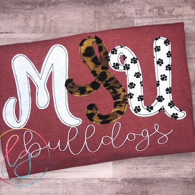 Daisy Raggy Script Applique Machine Embroidery Font Alphabet 4 Sizes - Etsy