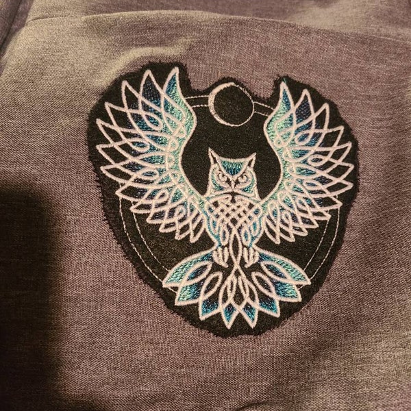 Owl Patch, Glow - Etsy