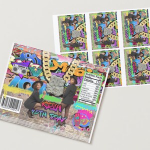 EDITABLE Water Bottle Label Blue Paris Theme Parisian Theme Baby Shower ...