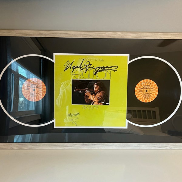 Picture Framing Mat NOT A FRAME #20Z for Two LP Records and Album Cover ...