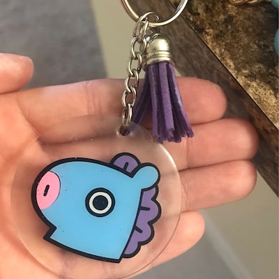 BT21 Character Keychain BTS - Etsy