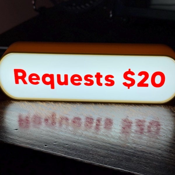 Personalized Light Box, Custom Light Box, Custom Text Led Sign ...