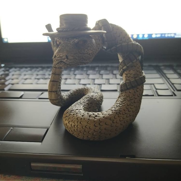 Figure Inspired in Jake the Rattlesnake Rango, Antagonist, Villian ...