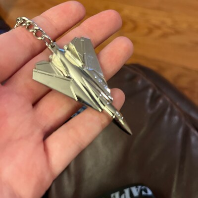 ALL METAL F14 Tomcat Keychain Top Gun Maverick Zipper Pull - Etsy