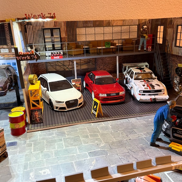 Big Garage Diorama Pack | Garage Stl | Garage Pack | Stl Pack | Garage ...