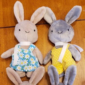 Sewing Pattern Bunny Rabbit Toy PDF Digital Download - Etsy