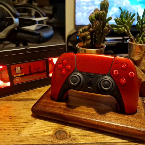 Natural Finish Gaming Controller Holder Stand Handmade From Recycled ...