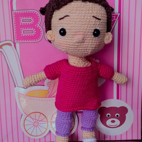 Crochet Pattern Doll Boo , ENG Pdf,spa Pdf - Etsy