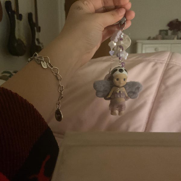 Calico Critters Baby Bakery Keychain | Sylvanian Families | Kawaii Cute ...