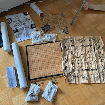 VIKING TAFL GAMES Five Tafl hnefatafl Games on One Board and Choose ...