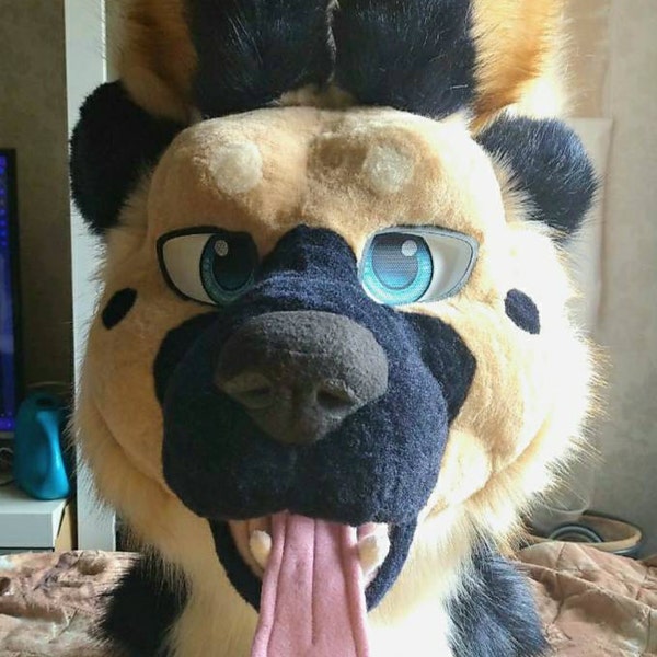 Toony Fox Fursuit Costume Expanding Foam Head Base - Etsy