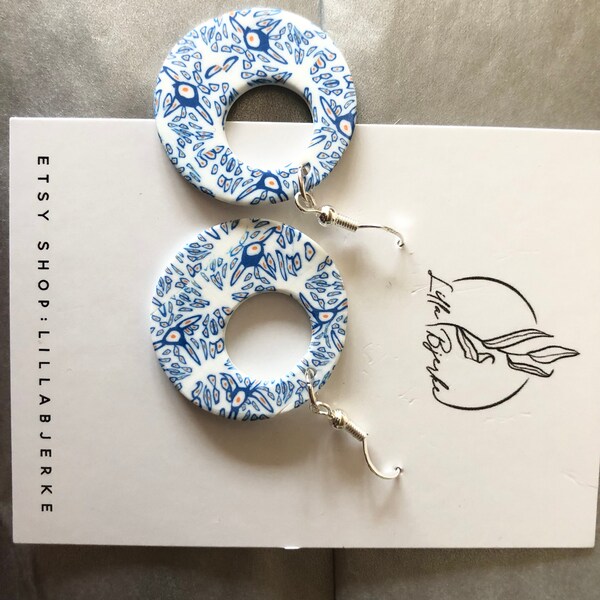 Handmade Polymer Clay/gift/polymer Clay Earrings/gift Box/mother’s Day ...