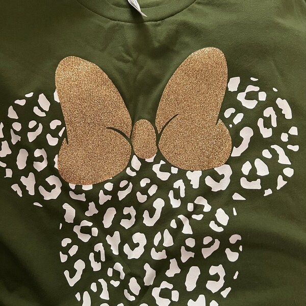Leopard Print Minnie Shirt | Minnie Disney Shirt | Best Friends Disney ...