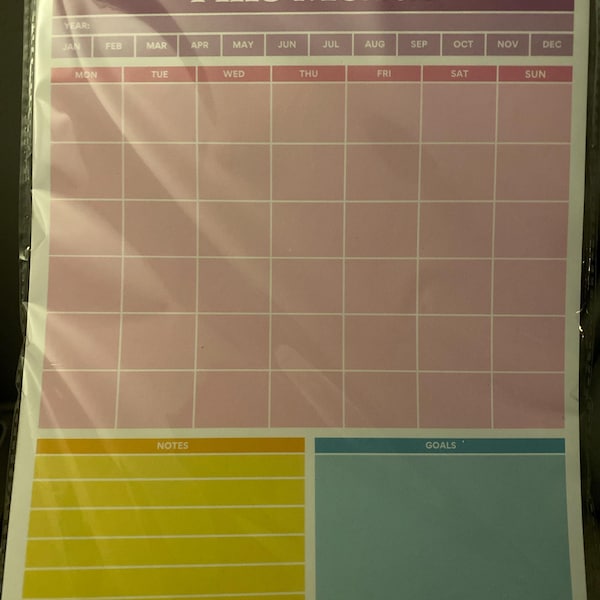 Daily Planner, Notepad, 50 Pages, Tear-off Pages, Daily Schedule, To-do List, Daily Plan Notepad ...