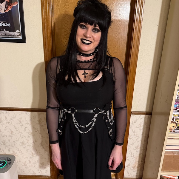 Gothic Bat Nest Wig. With Bangs Mixed With Human Hair. - Etsy