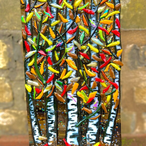 Aqua Wire Fused Glass Display Stand - Small - Etsy