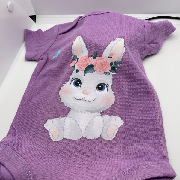 Cute Little Bunny Clipart With Watercolor Illustration - Etsy