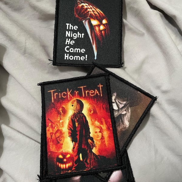 Horror Patches #'s, A-M Iron On! - Etsy
