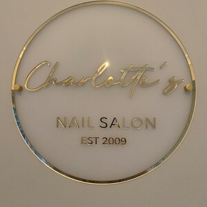 Unique Custom Made Business Sign for Your Company With Stand Offs ...