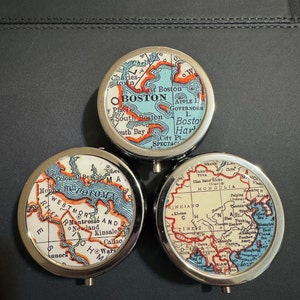 Personalized Map Keychain, Custom Keychains, Fathers Day, Mens Gift ...