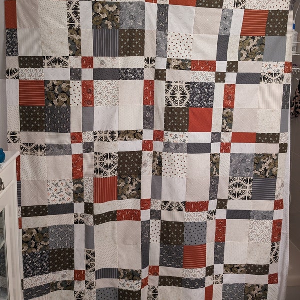 Quilt Pattern for Charm Packs, Easy Modern Beginner Quilt PDF Quilt ...