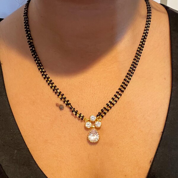 Black Beads Bangles Set, 4 Bangle Set 22k Gold Plated Black Beads ...