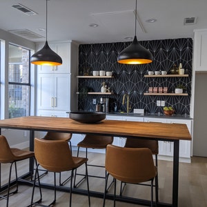 The Haven Full-frame Table Base H-shaped Leg Dining, Counter and Bar ...